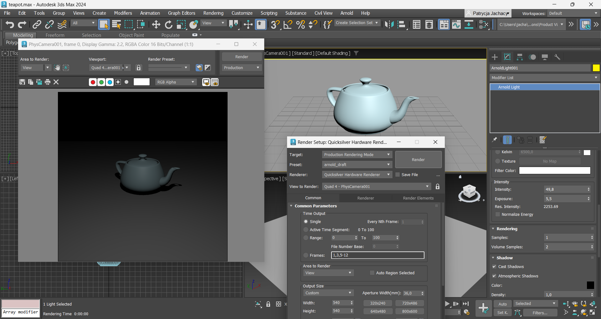 Solved: Arnold render error - Autodesk Community