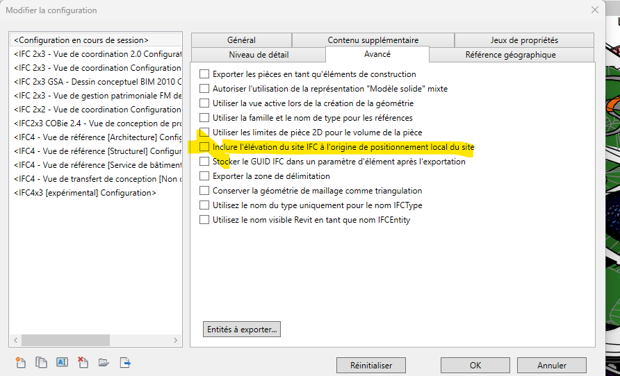 Résolu : Revit : Problème Export IFC - Coordonnés Partagées - Autodesk Community