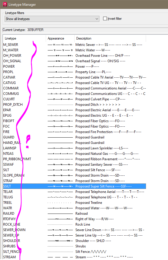 Solved: corrupt linestyles - Autodesk Community