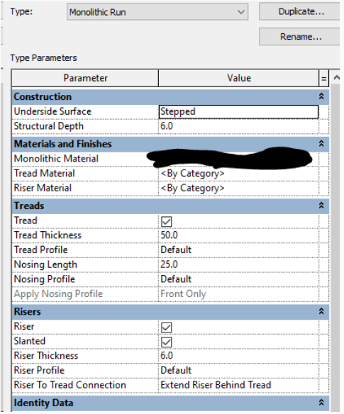 Solved: Assembled stair - monolithic run, slanted riser - Autodesk ...