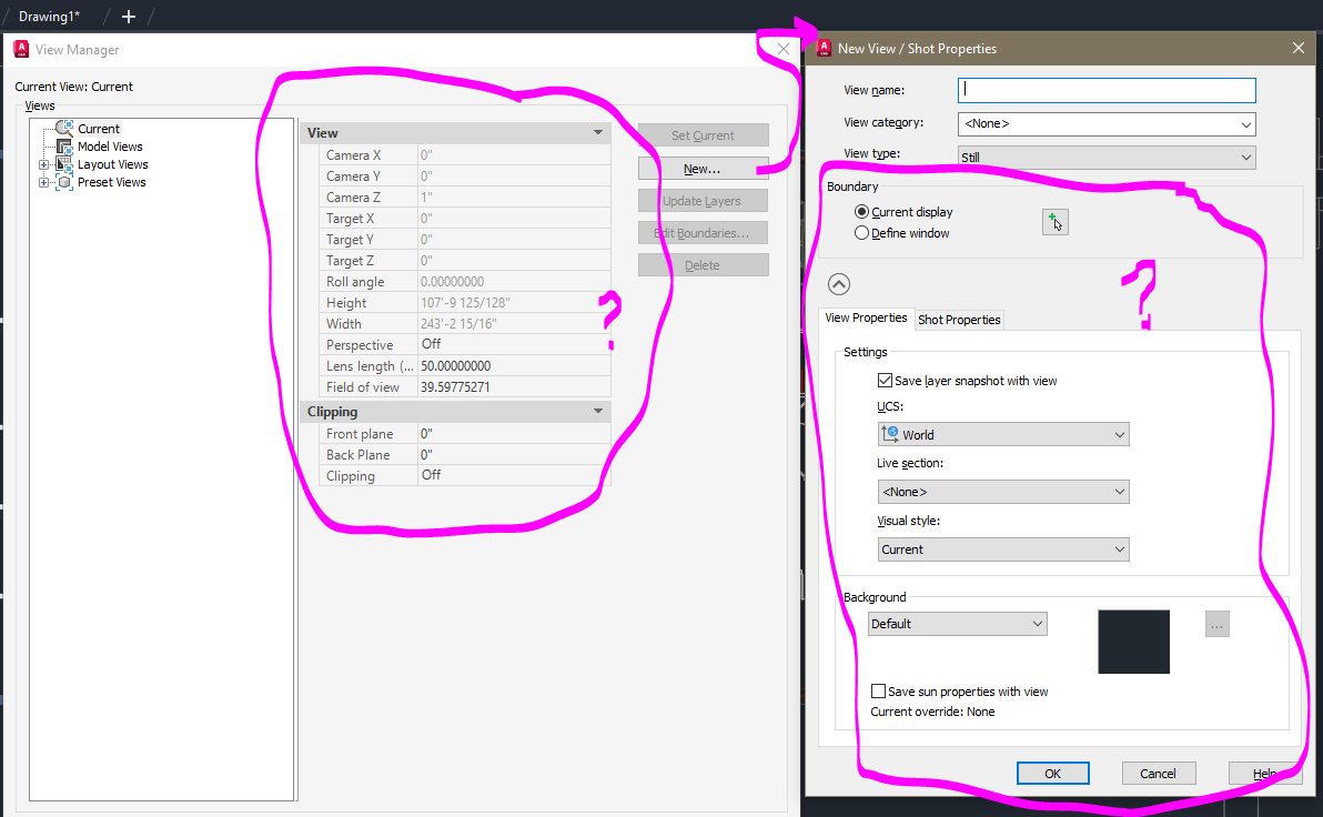Solved: Why UCS changed when I reloaded the saved view - Autodesk Community