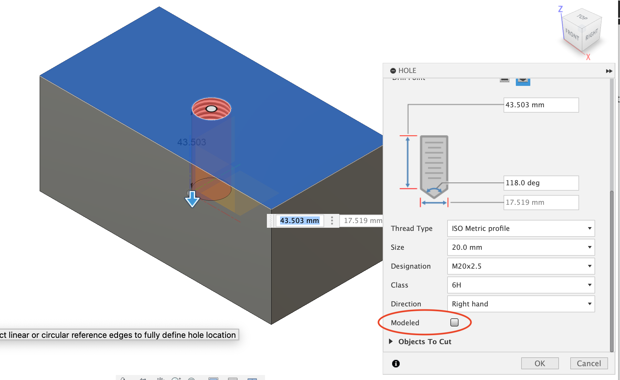 Solved: Modeled Threads are not being exported - Autodesk Community
