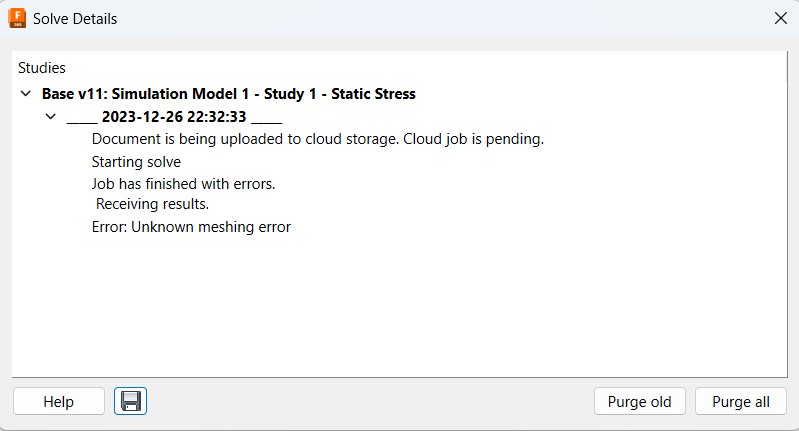 Unknown Meshing Error (urgent) - Autodesk Community