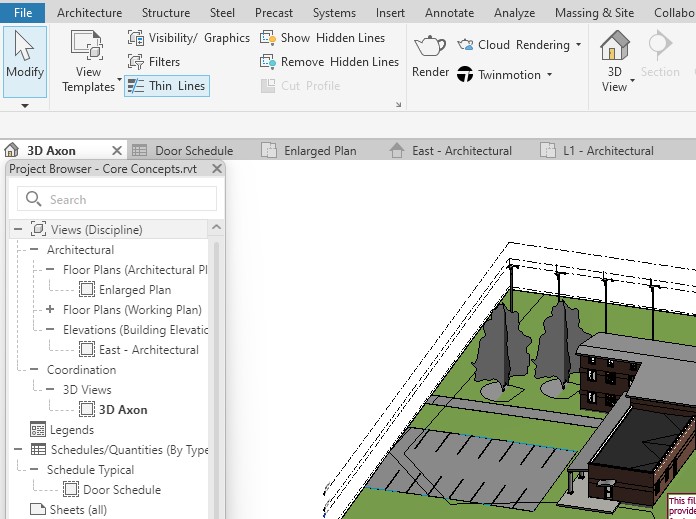Solved: trouble docking project browser vertically into view tab area - Autodesk Community