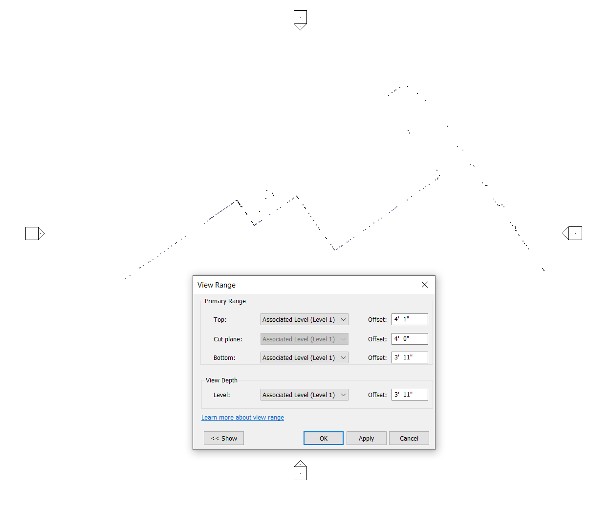 Visibility/Graphics for Point Clouds - elevation - Autodesk Community