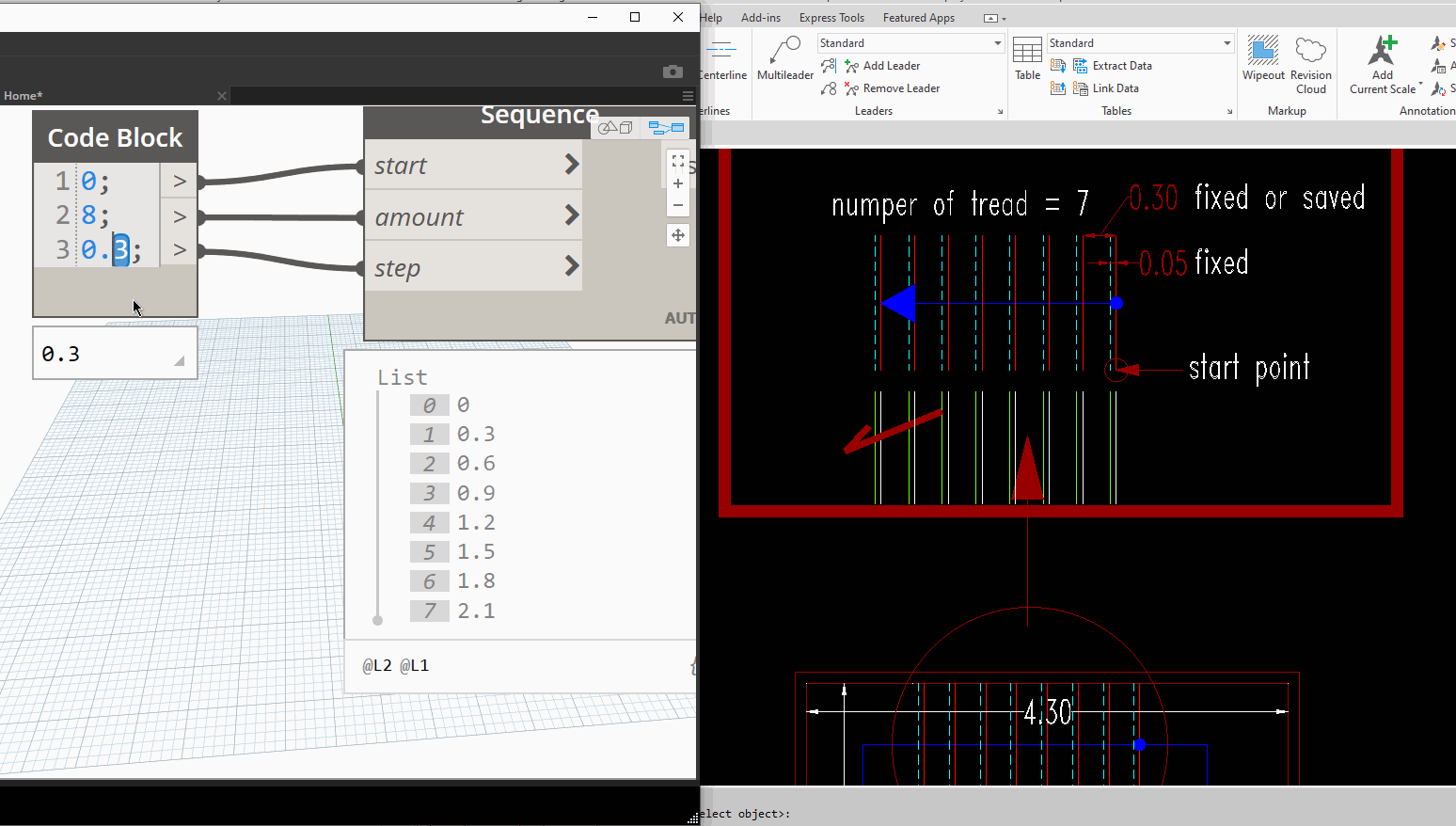 Solved: pls. If there is lisp draw simple stair (one runner ...