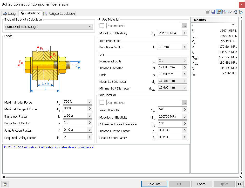 Bolt connection component - Slippage - Autodesk Community