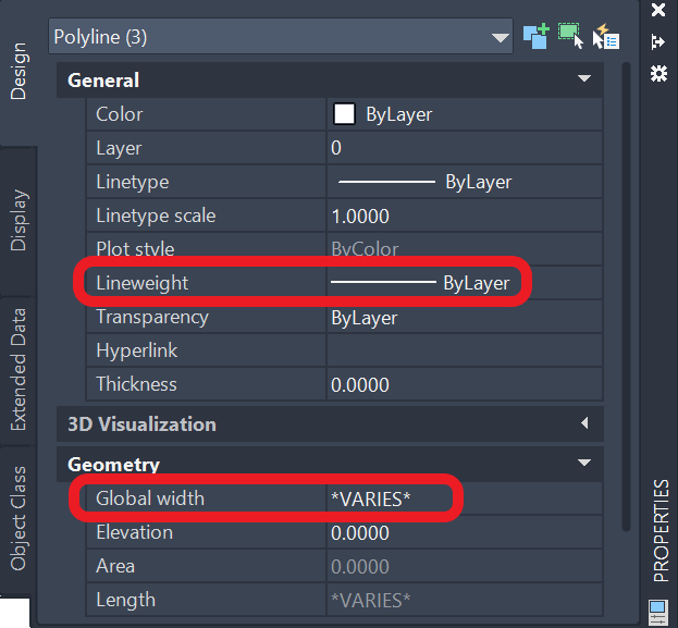 Solved: Poly Lines Plotting differently to each other. - Autodesk Community