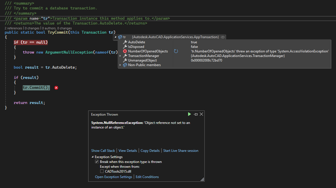 Solved: Garbage Collection throws a System.InvalidOperationException ? - Autodesk Community