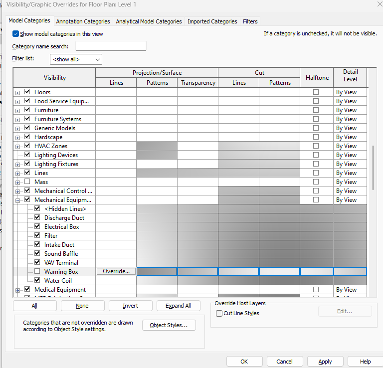 Solved: Showing Mechanical Equipment - Autodesk Community