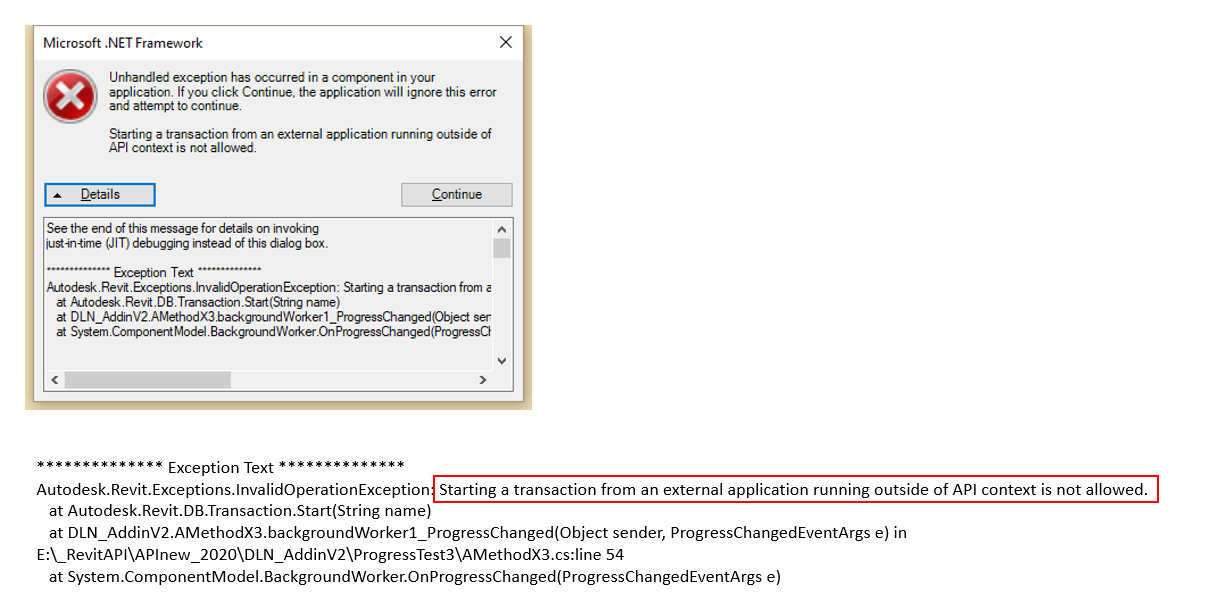 Can anyone share a working implementation of WPF progress bar with abort button? - Autodesk ...