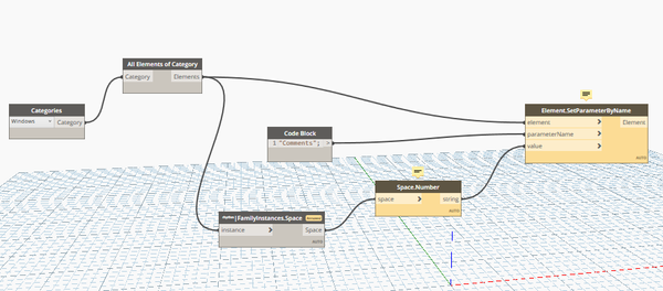 Dynamo locating element in space. Parameter transfer. - Autodesk Community