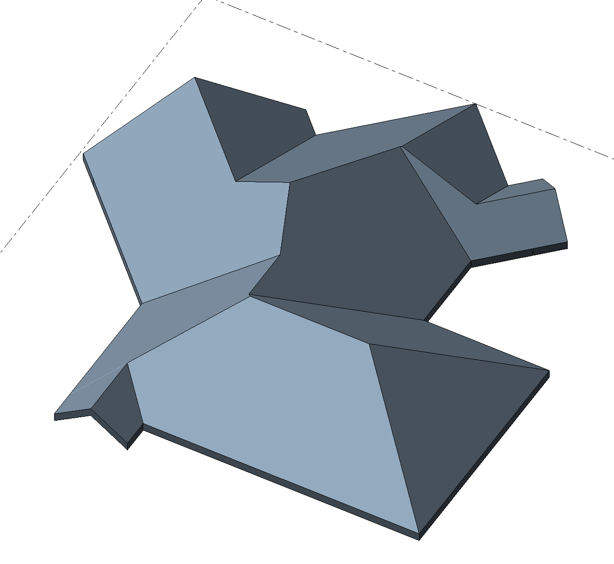 Solved: Roof sketch with obtuse angles generates strange rooflines ...