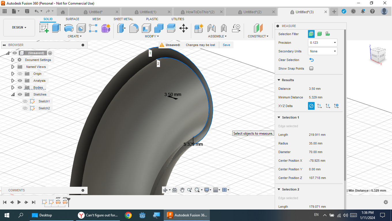 Can't figure out for the life of me how to extrude this shape ...