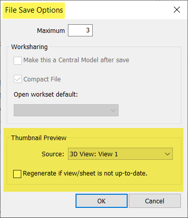 Family Thumbnail Defaults - Autodesk Community