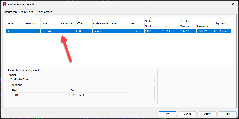 Solved: Change Profile Surface Source-Data - Autodesk Community