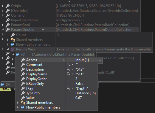 Get Parameters from Civil 3D Subassembly - Autodesk Community