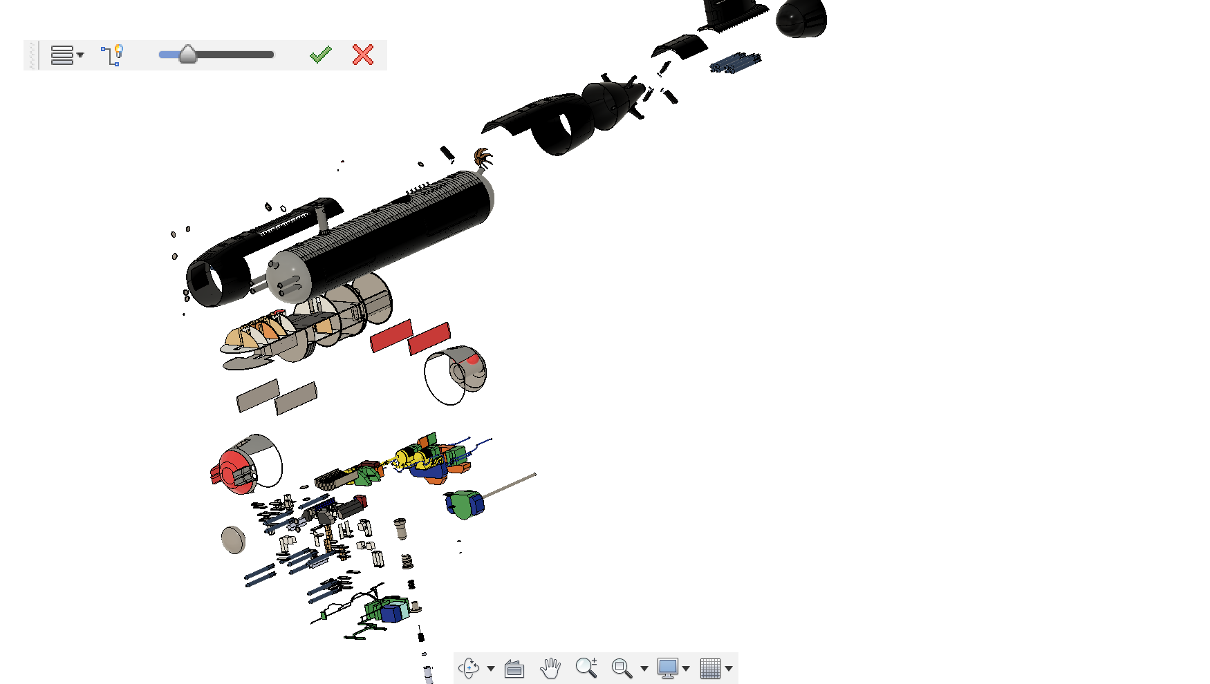 Solved: how to use exploded view animation for a submarine - Autodesk Community