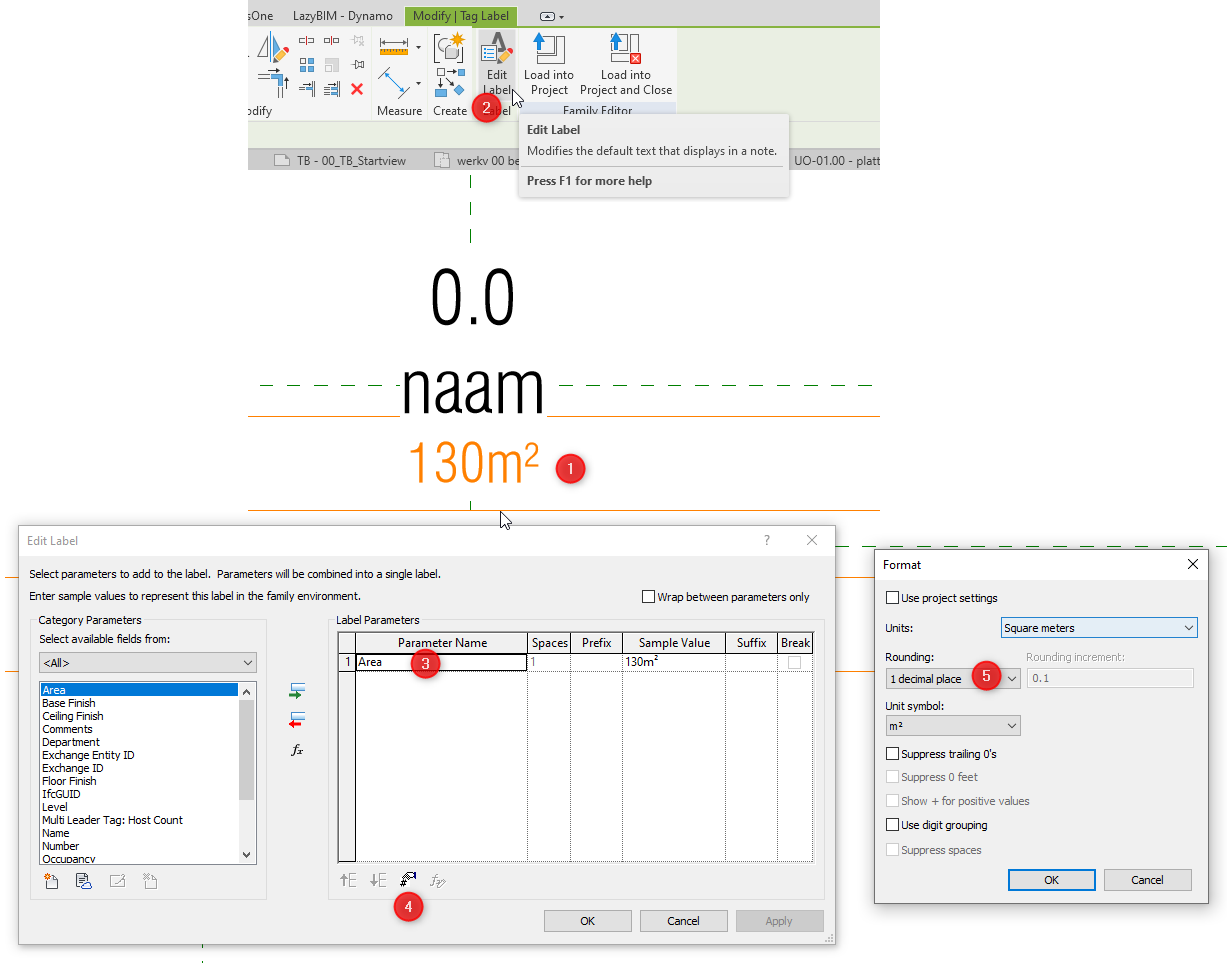Solved: Room tag + areas in 1.23 m² (showing decimal points) - Autodesk Community