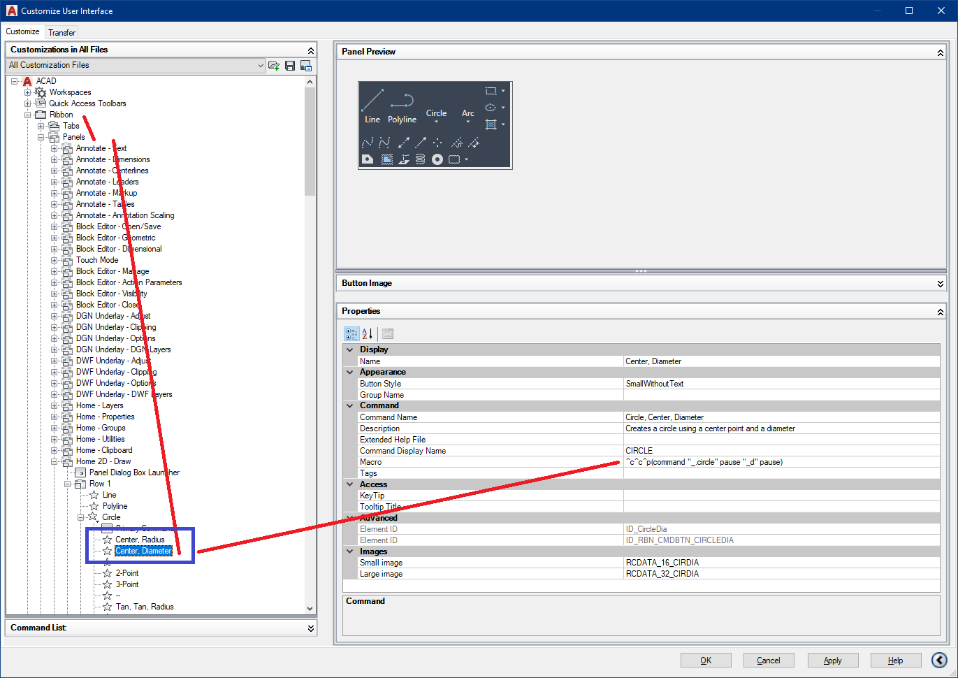 Solved: Circle setting to automatically define diameter - Autodesk Community