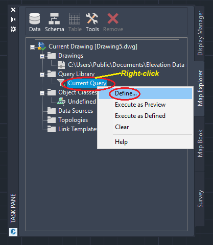 Solved: Map Drafting Options Not Offering Dialogue Box After Saving DWG - Autodesk Community