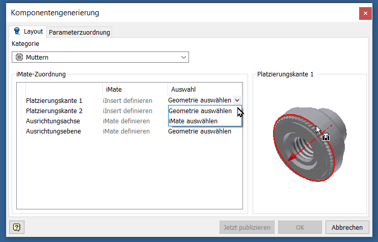 Interaktive Auswahl der passenden iPart-Variante - Autodesk Community