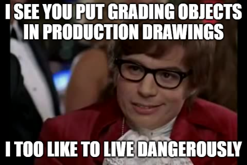 Solved: Help with Creating a Grading Object Between Two Feature Lines of Different Elevations ...
