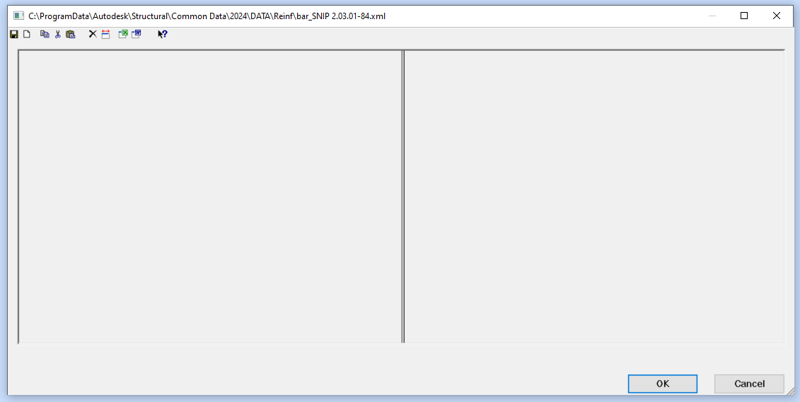 Solved: No reinforcement data/table - Autodesk Community