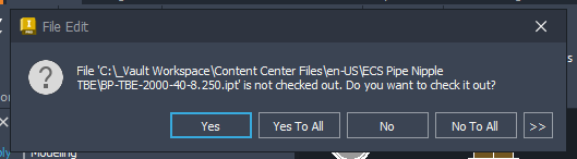 Custom Content Center Library Not Working Since Adding Vault - Autodesk Community