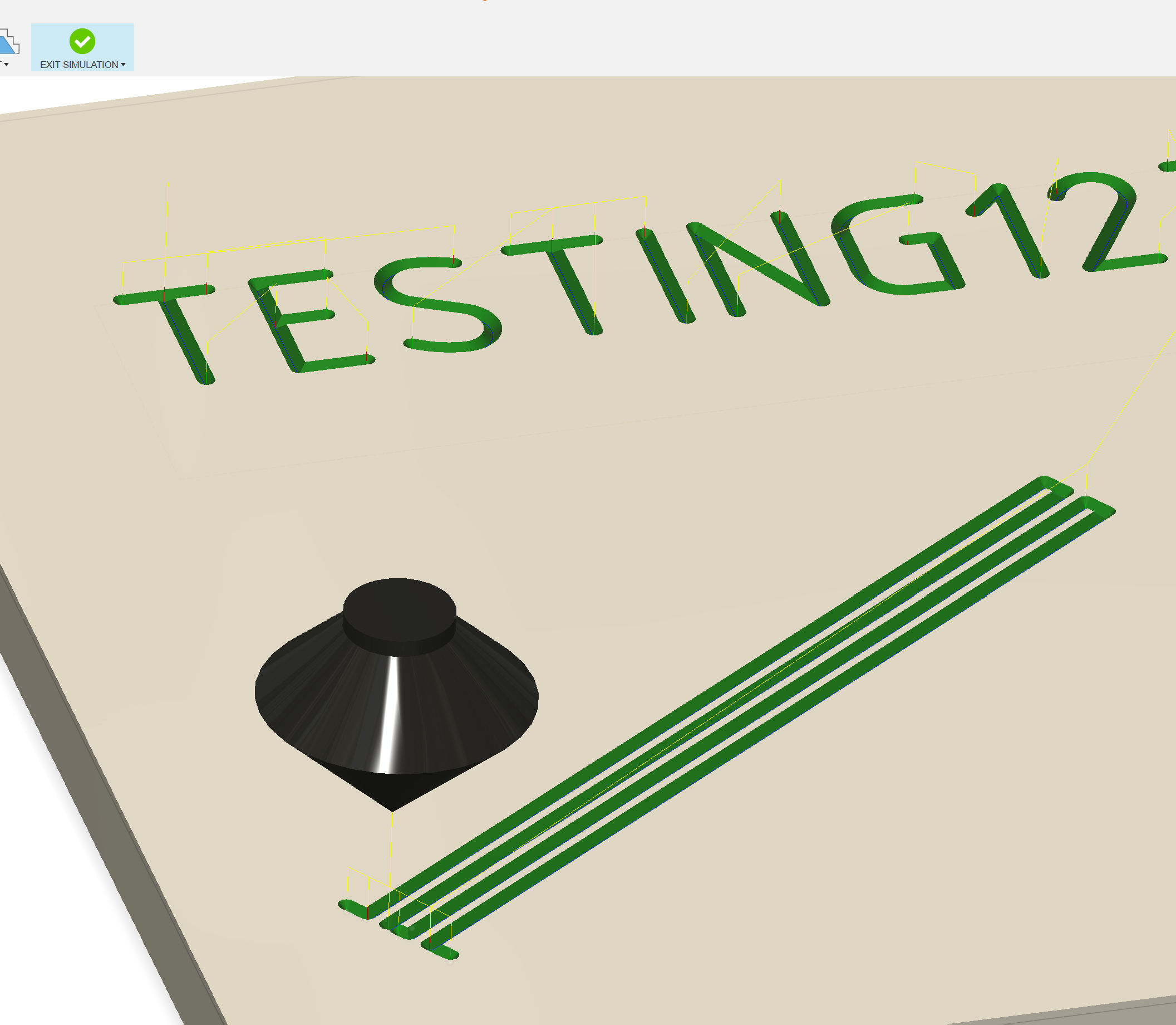 Modeling CNC Engraved Text and Lines - Autodesk Community