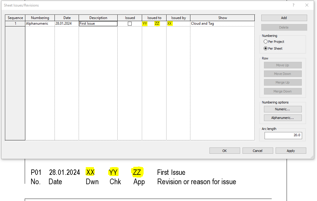 Sheet Issues/Revisions - Adding new parameters - Autodesk Community