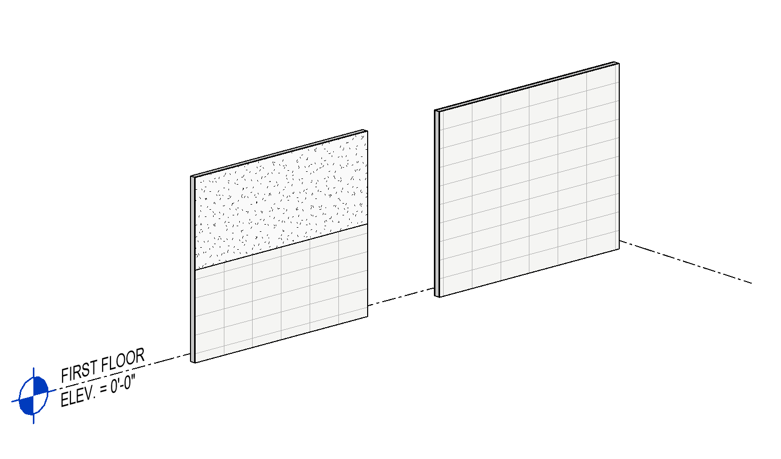 Solved: Revit 2024 Compound Wall Split Region - Wall only shows one material instead of two ...