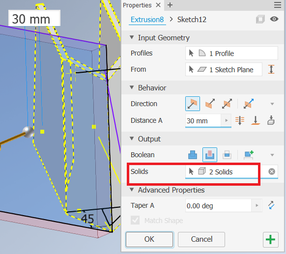 Solved: Extrusion Cut is not working - Autodesk Community