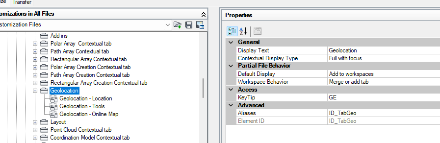 Solved: Geolocation ribbon empty - Autodesk Community