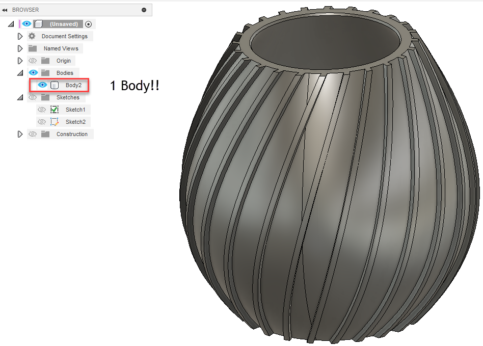Remove surface dividing? - Autodesk Community