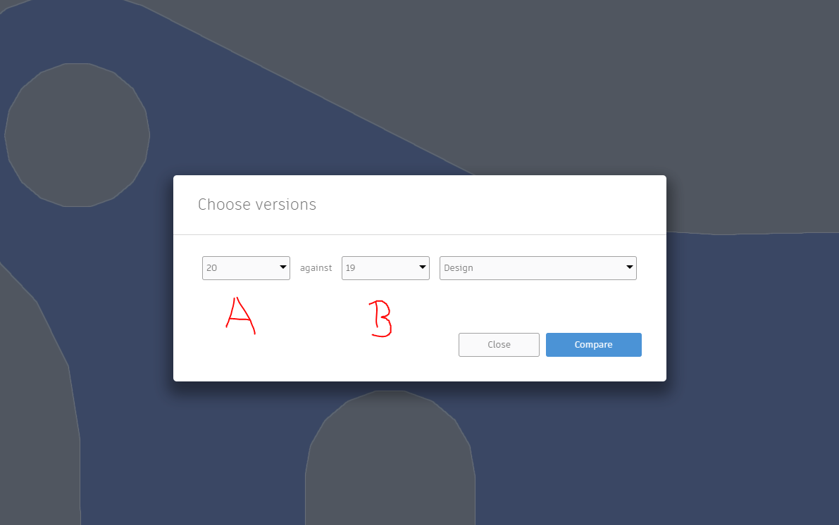 Web compare versions - Autodesk Community