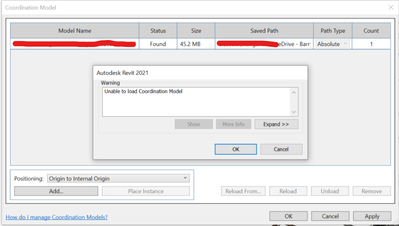 Solved: Coordination Model importing issue - Autodesk Community