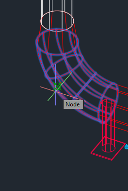Stanchion/Dummy leg on center elbow - Autodesk Community