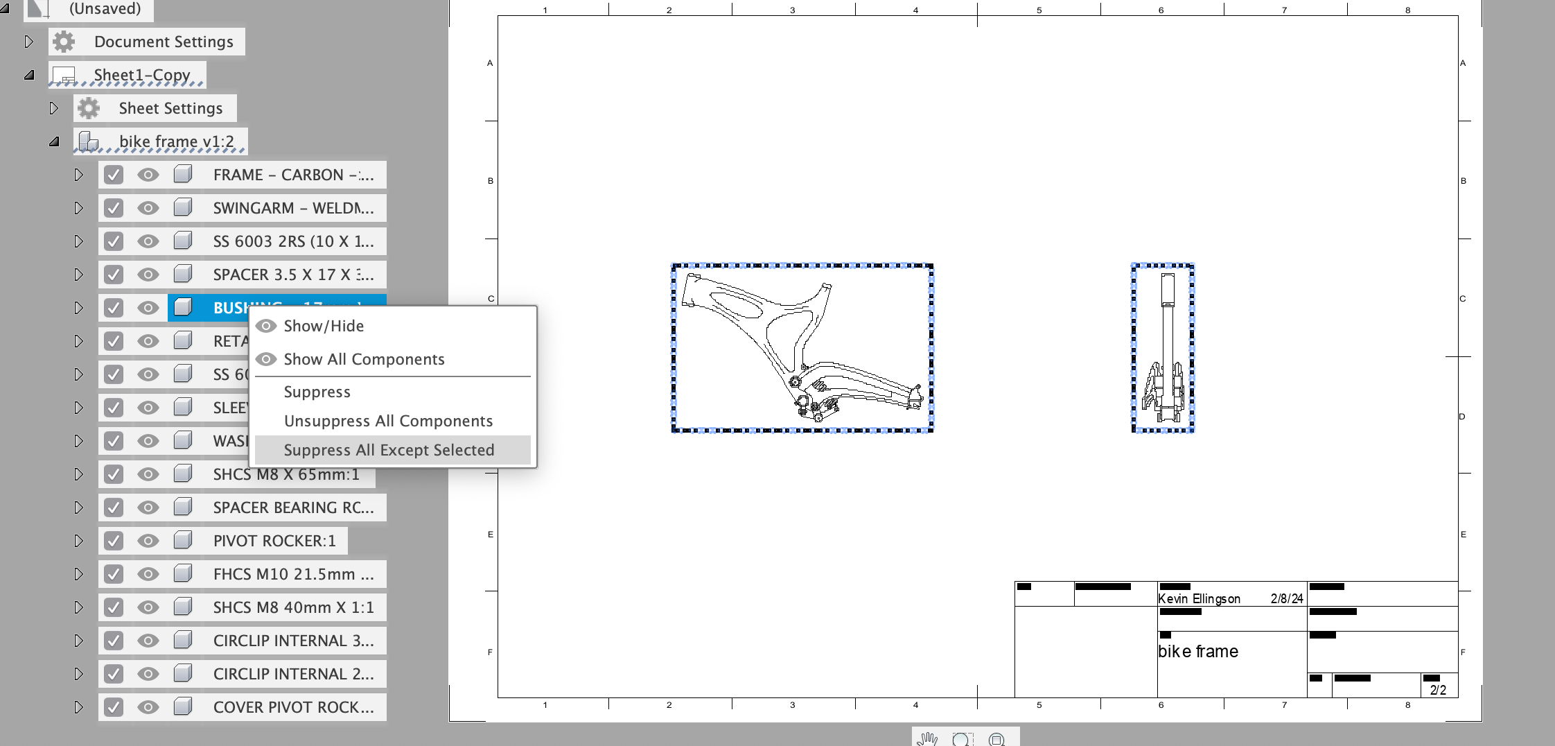 Fusion Drawing from Design and Animation - Autodesk Community