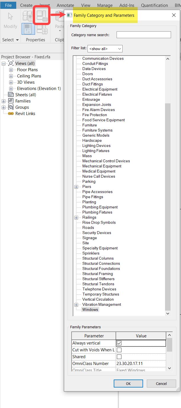 Solved: Model Text is a Generic Model but a Window - Autodesk Community