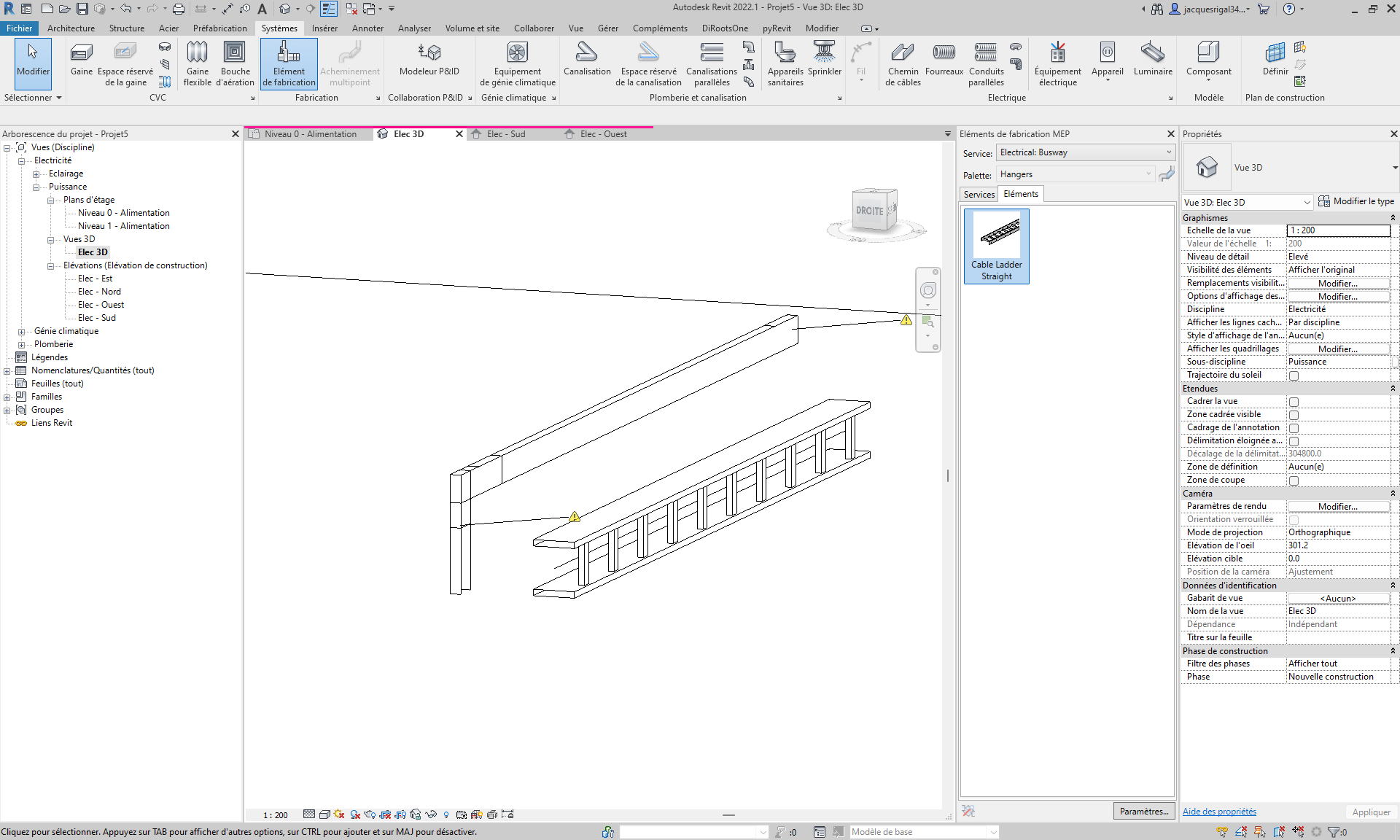 Résolu : Revit Chemin de cables Verticaux - Autodesk Community