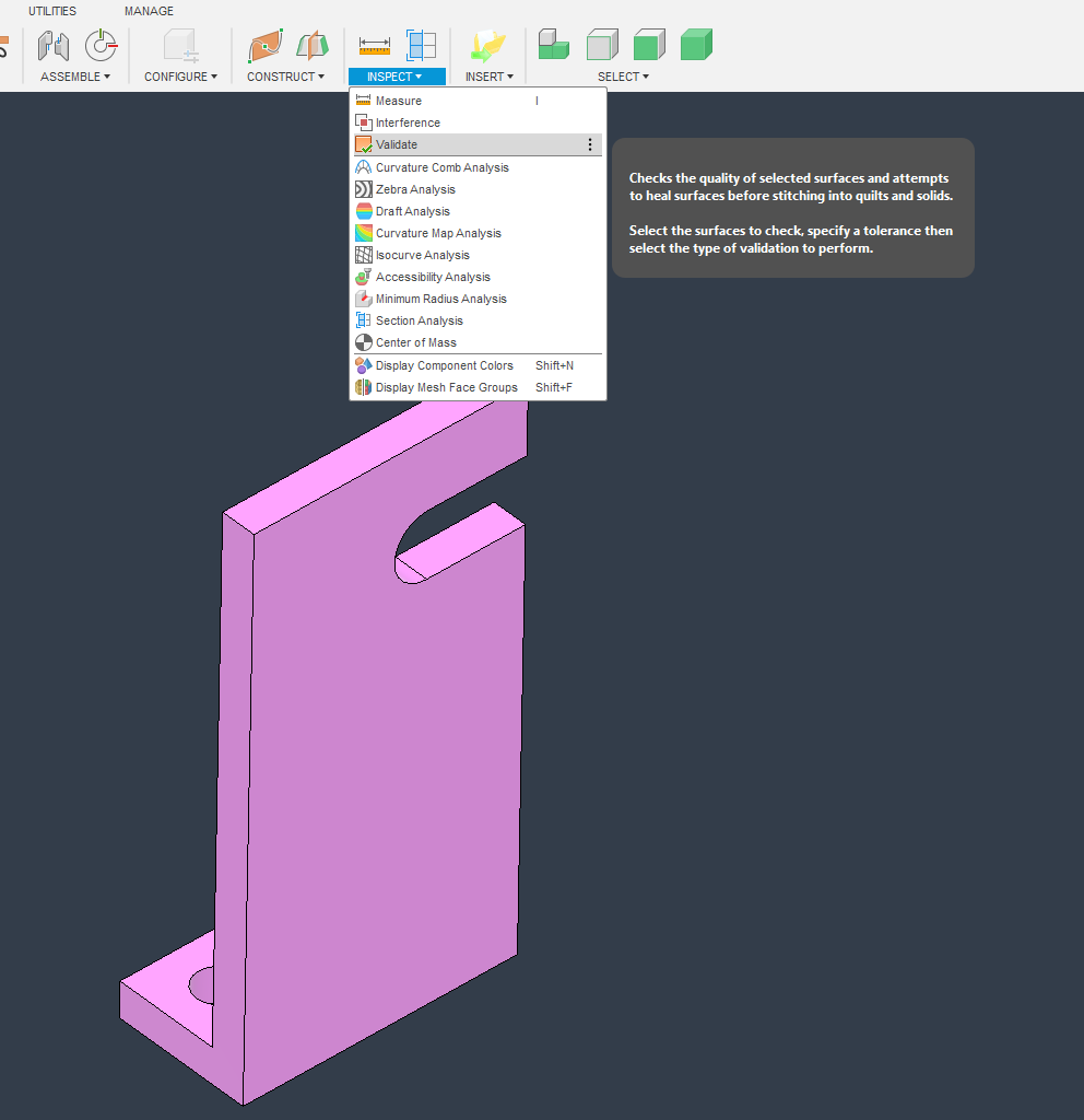 Solved: The fillet/chamfer could not be created - Autodesk Community