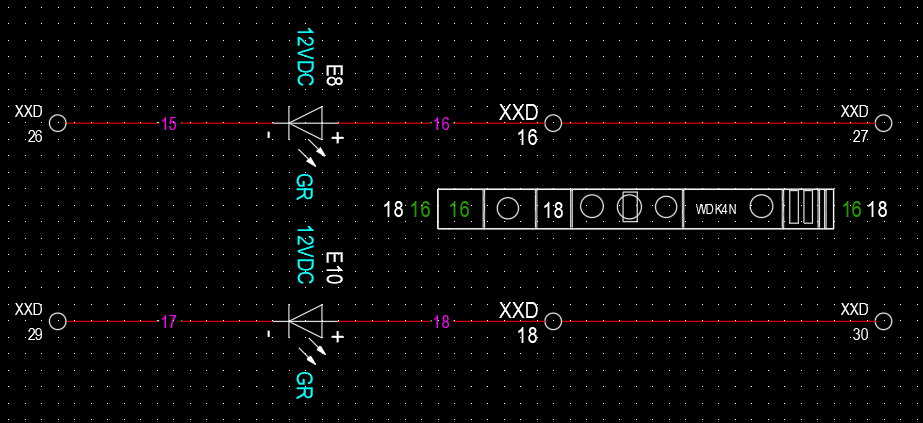Solved: Multi-level terminal - terminal with wire number - Block Name ...