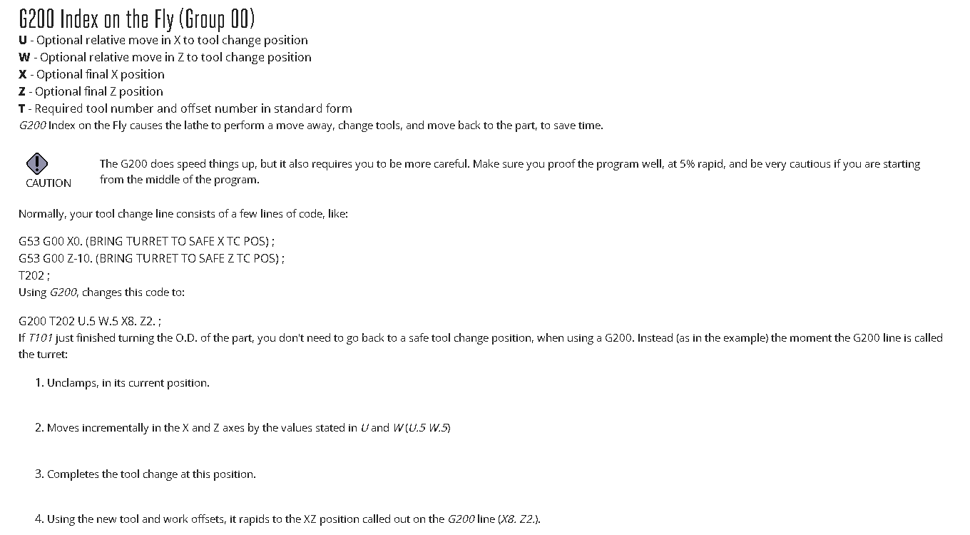 Haas Dual Spindle G200 Index on the Fly - Autodesk Community