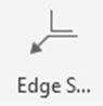 Implement the specification of edge symbol for deburred edges as a 3D ...