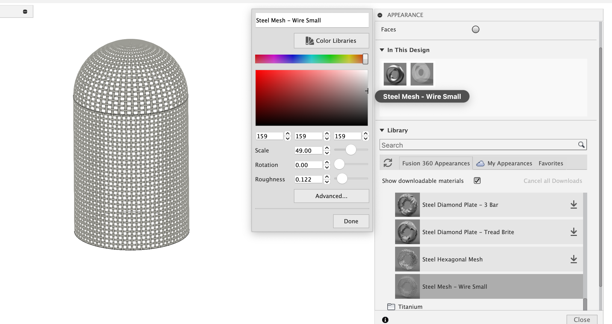 Solved: Microphone Grille design: is it possible in Fusion 360 ...