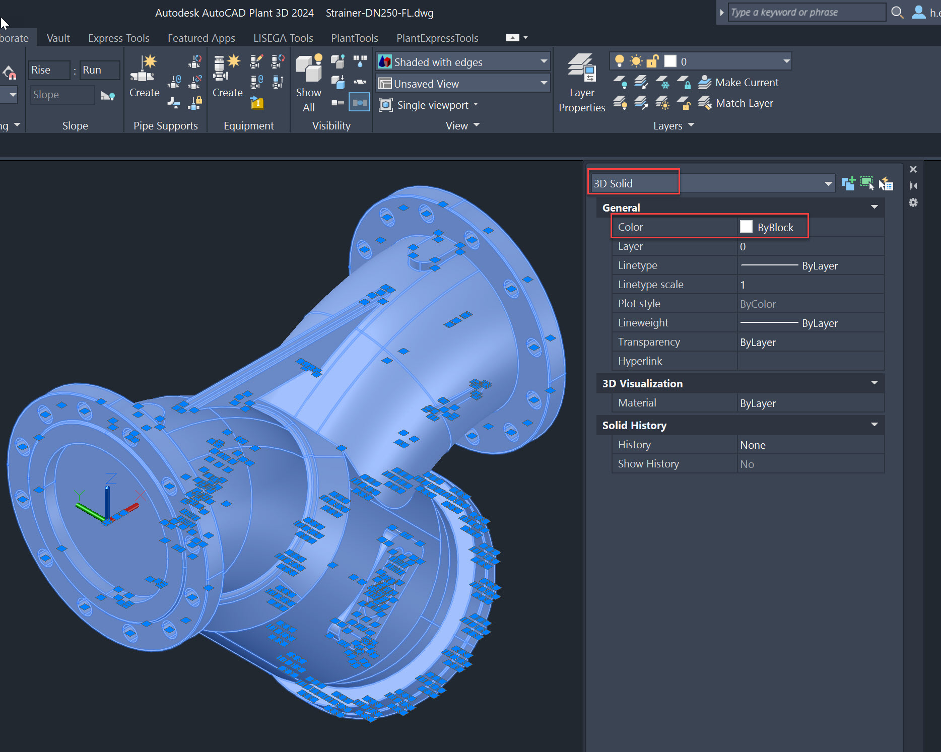 Solved: Color of block the same as color of pipe - Autodesk Community