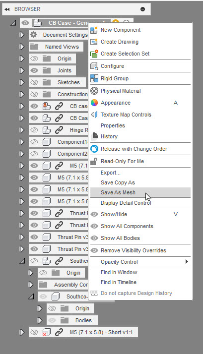 Solved: Splitting an assembly of parts into parts for 3D print - Autodesk Community