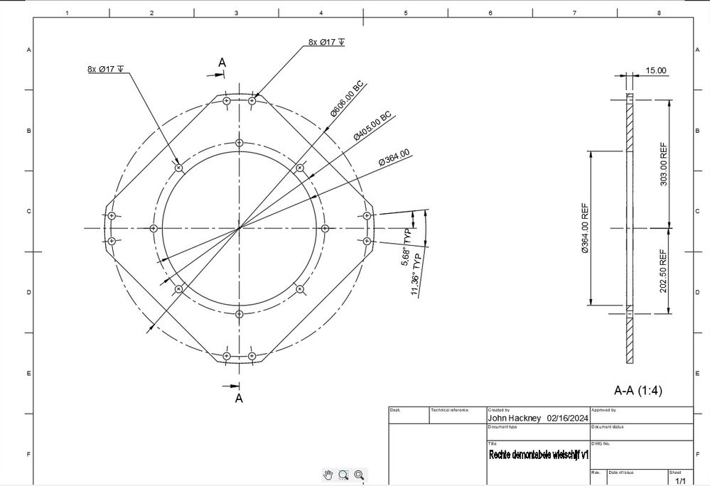 Solved: drawing of a wheel rim - Autodesk Community