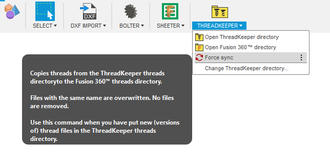 Fusion 360 Custom Thread Utility - Autodesk Community